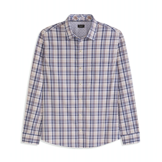 Originals Long Sleeve Easy Plaid Print - Slim Fit – Van Heusen